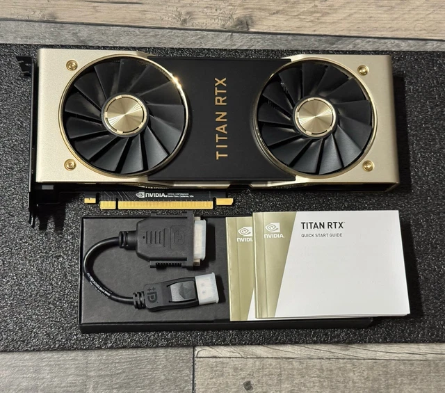 NVIDIA GEFORCE RTX TITAN GPU 24GB GDDR6 Graphics Card £599.00 - PicClick UK