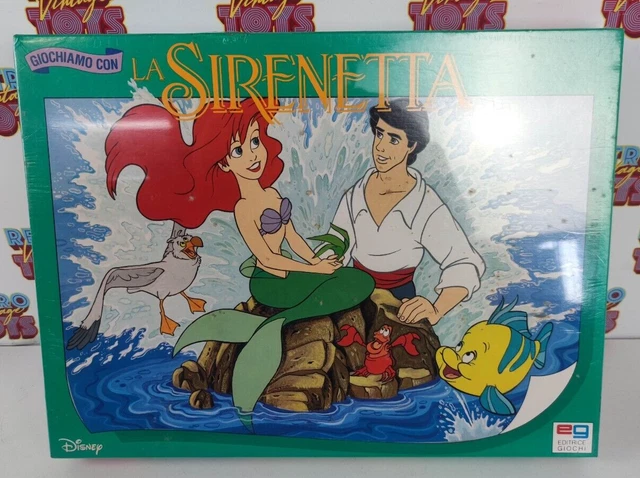 LA SIRENETTA GIOCHIAMO Con Gioco Da Tavolo Eg Nuovo 1992 Sigillato 6-10 ... LA SIRENETTA GIOCHIAMO Con Gioco Da Tavolo Eg Nuovo 1992 Sigillato 6-10 ...