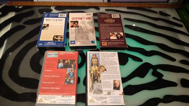 BRITISH UK VHS Tapes Rumpole Steptoe Lovejoy Only Fools And Horses One ...