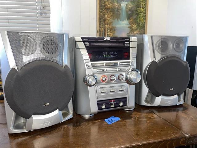 JVC MX-GC5 COMPACT Component System Very Rare Great Sound Tested $159. ...