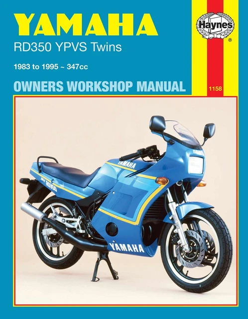 YAMAHA RD350 YPVS Twins (1983-1995) Haynes Repair Manual £35.00 ...