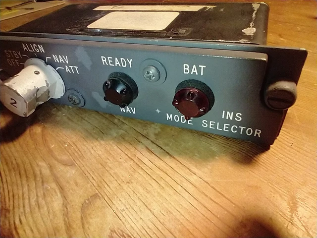 BA BOEING 747 Flight deck Switch Panel INS £35.00 - PicClick UK