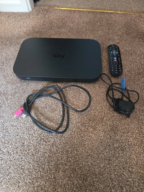 SKY Q 1TB ES130 Receiver with sky Remote,sky HDMI Cable And Sky Power ...