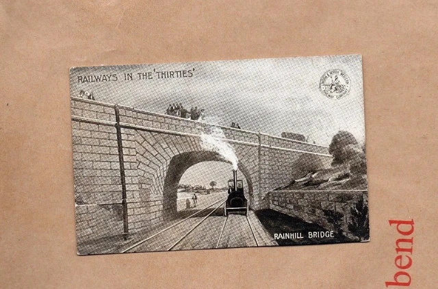 LONDON & NORTH Western Railway Rainhill Bridge ,railways in the 30s ...