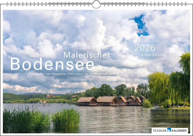 MALERISCHER BODENSEE 2026 | Holger Spiering | Kalender | Spiralbindung ...