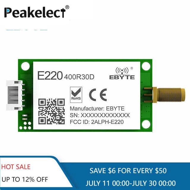 LLCC68 LORA MODULE RS485 30dBm 10KM Wireless Long Range RF Module $14. ...