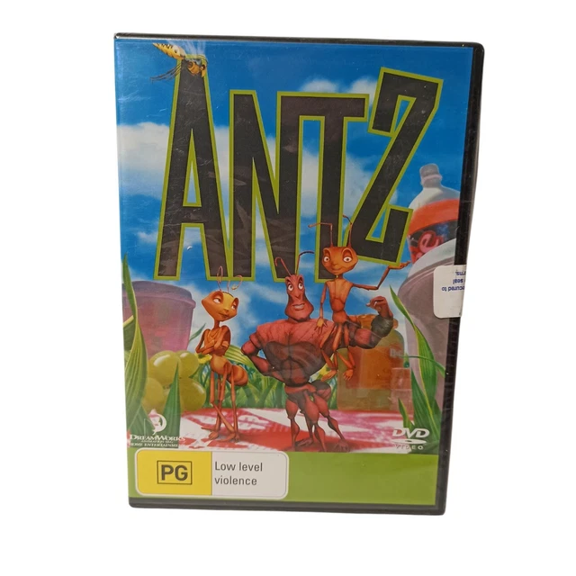 ANTZ DVD DREAMWORKS Animation Adventure Ants Colony Buddy Romance R4 ...