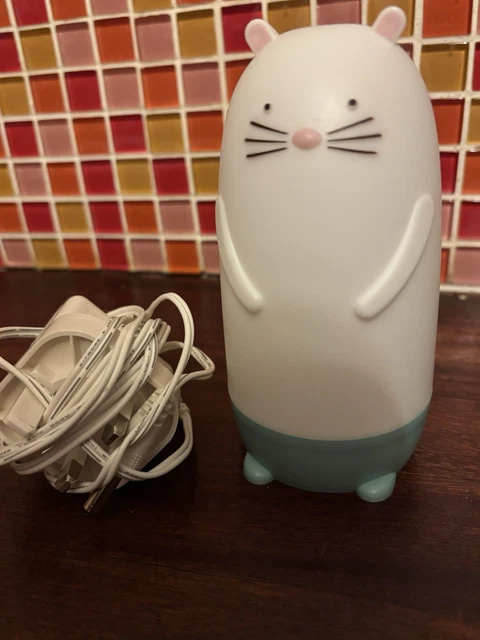 IKEA SPIKEN OTTER Cat Night Light 7 Changing Multicolor LED Lamp £11.33 ...
