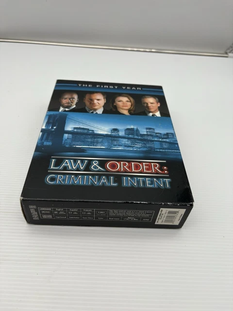 LAW & ORDER Criminal Intent - Season 1 DVDs - 6 Discs 22 Episodes $14.95 - PicClick AU
