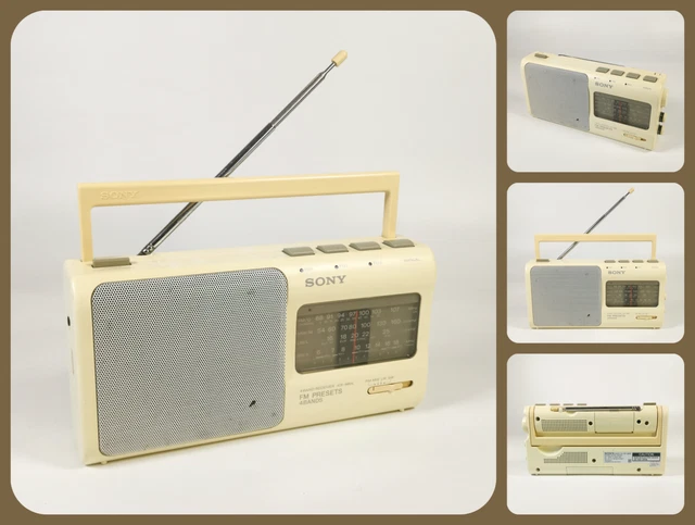SONY ICF-880L | Portable 4 Band FM LW MW SW Radio Receiver | Mains / Battery £24.99 - PicClick UK
