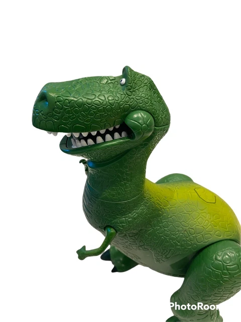 DISNEY PIXAR TOY Story Talking Rex Action Figure Toy 12" Mattel 2011 £ ...