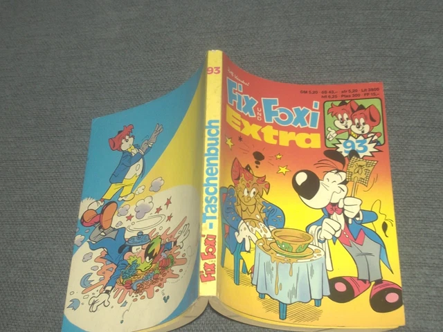 FIX UND FOXI Extra Comic Taschenbuch Band Nr.93 EUR 13,99 - PicClick DE