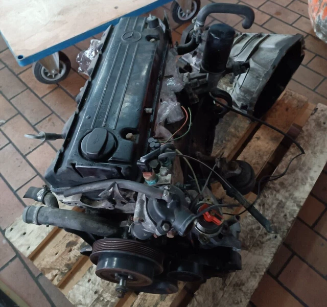 ORIGINAL MERCEDES BENZ W201 190E 2.0 77kW 105CV M102 102962 172TKM EUR ...