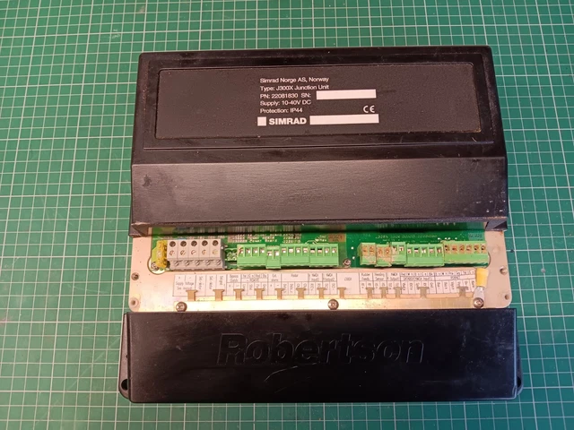 SIMRAD ROBERTSON J300X Auto Pilot Junction Box / Course Computer ...
