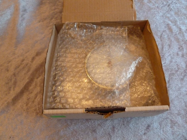 STAIGER SCHWERE TISCHUHR / Kaminuhr Acrylglas 70er o. 80er Jahre Quartz ...