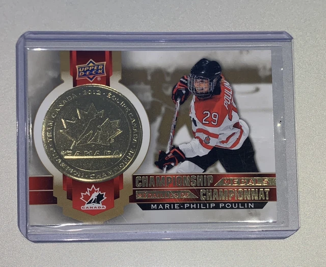 2021-22 UPPER DECK Tim Hortons Championship Medals Insert Marie-Philip ...