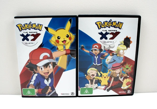 POKÉMON THE SERIES XY Collection 1 & 2 DVD Region 4 PAL - Free Postage ...