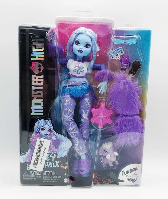 MONSTER HIGH ABBEY Bominable Yeti Fashion Doll with Accessories $50.14 ...