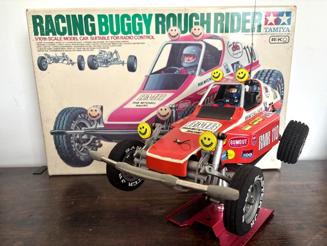 EARLY VINTAGE (MK 1) Tamiya Rough Rider in box with Acoms AP-227 mk II ...