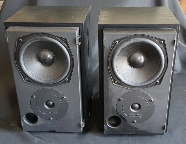 MISSION 760I BLACK Ash Bookshelf Speakers - Made in England - Tested ...