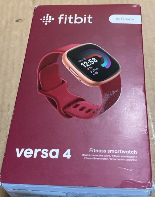 GOOGLE FITBIT VERSA 4 Fitness Smartwatch with built-in GPS £74.99 ...