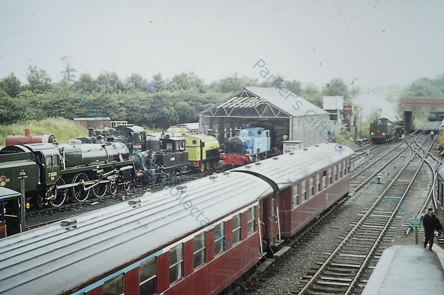 RAILWAY TRAIN SLIDE 35mm Railway Steam Locomotive (L17-62a) £3.00 ...