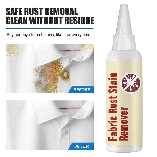 50ML/100ML FABRIC RUST Stain Remover,Waterless Clothing Cleansing ...