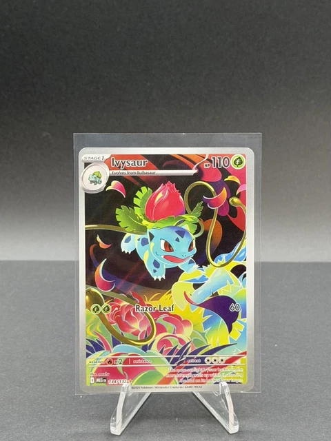 POKÉMON TCG- 2025 Ivysaur 134/132 IR Mega Evolution NM £25.13 - PicClick UK