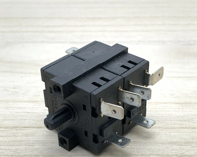 HUA LI LAI FZ31-9 Rotary selector switch double layer 8 pins 6 ...