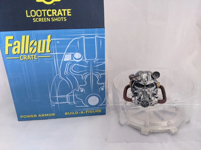 FIGURINE LOOTCRATE FALLOUT CAISSE Power Armor Build-A-Figurine BASE ...