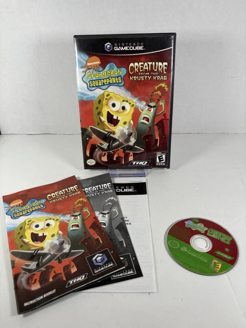 SPONGEBOB SQUAREPANTS: CREATURE from the Krusty Krab (GameCube, 2006 ...