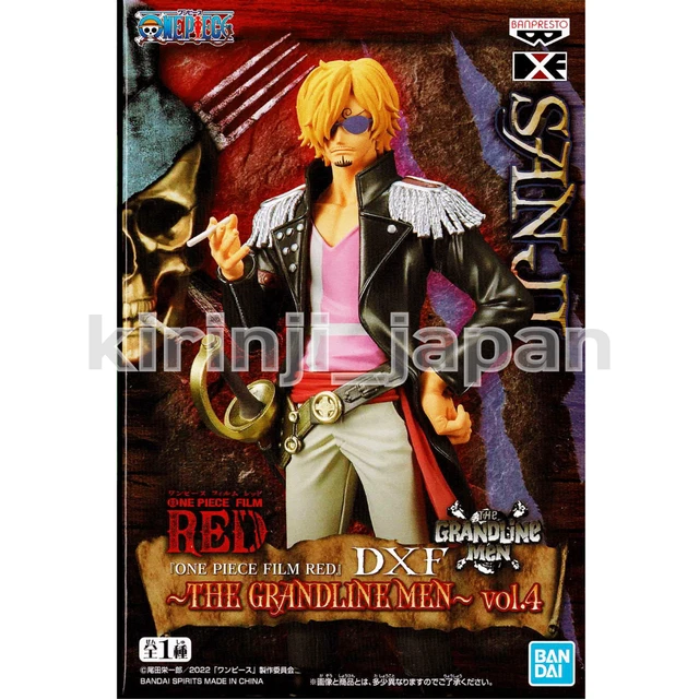 FIGURINE SANJI ONE Piece FILM ROUGE DXF THE GRANDLINE HOMMES vol.4 ...