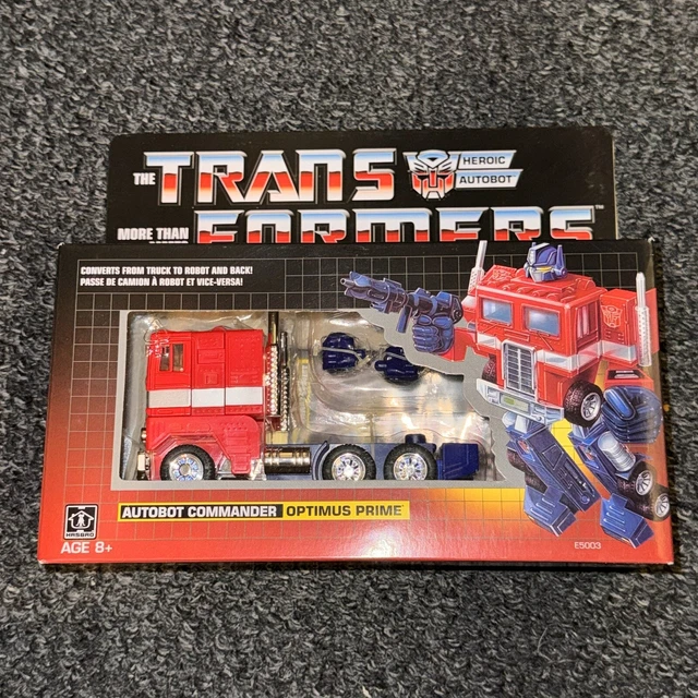 OPTIMUS PRIME - Autobot Commander - G1 Reissue - Walmart - 2018 ...