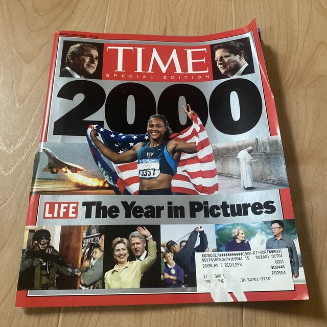 TIME MAGAZINE: 2000 Life The Year in Pictures Winter 2000-2001 Bush ...
