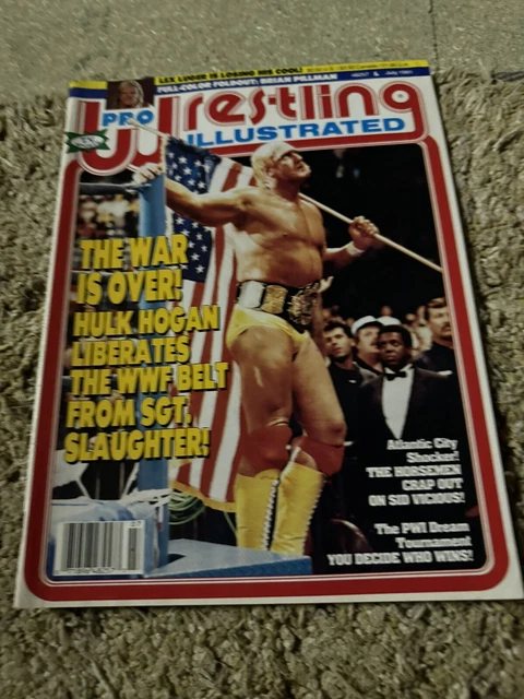 PRO WRESTLING ILLUSTRATED Magazine July 1991 Hulk Hogan WWF WCW NWA WWE ...