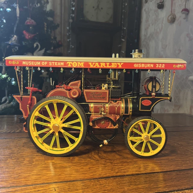 VINTAGE BANDAI 1/16 1919 Garrett Showman Steam Engine Plastic Kit Old ...