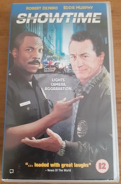 SHOWTIME ROBERT DE Niro Eddie Murphy VHS Video Tape (2002) LIKE NEW ...