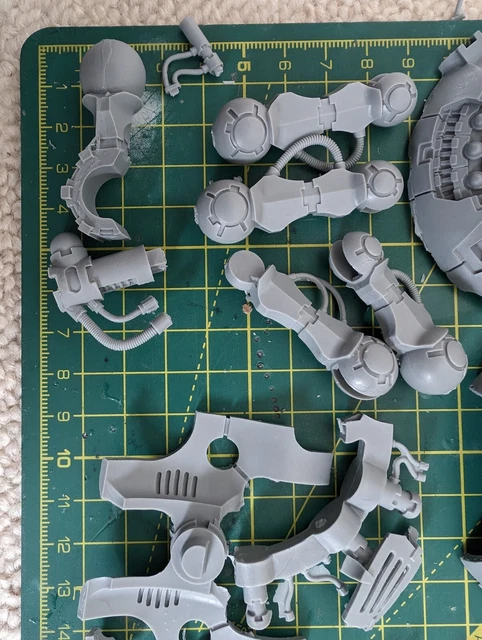 WARHAMMER 40K NECRON SERAPTEK HEAVY CONSTRUCT SYNAPTIC OBLITERATORS £ ...