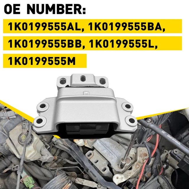 2SET GEARBOX MOUNT Manual Transmission Left Fits VW Caddy III IV Eos ...