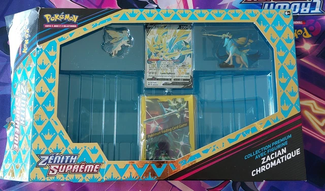 COFFRET POKÉMON ZACIAN Chromatique complet sans Booster Zenith Suprême EUR 15,00 - PicClick FR