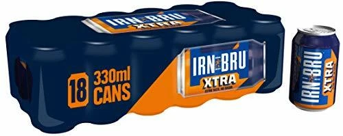 IRN-BRU XTRA NO Sugar Fizzy Drink Cans, 330ml, (Pack of 18) EUR 13,51 - PicClick FR