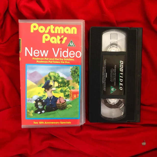 POSTMAN PAT'S new video VHS tape. Two 10th Anniversary Specials. Pal ...