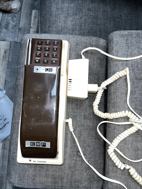 Vintage Emp 6100 Cordless Extension Telephone Boxed £25 00 Picclick Uk