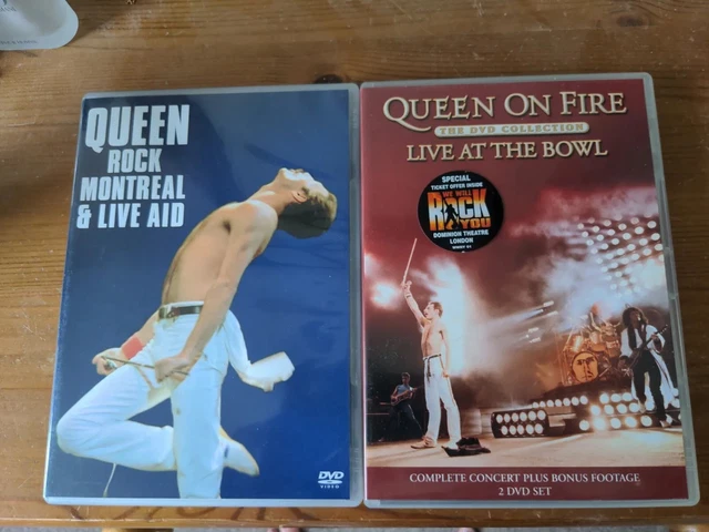 QUEEN ROCK MONTREAL &Live Aid Special Edition/Queen on Fire Live At The ...