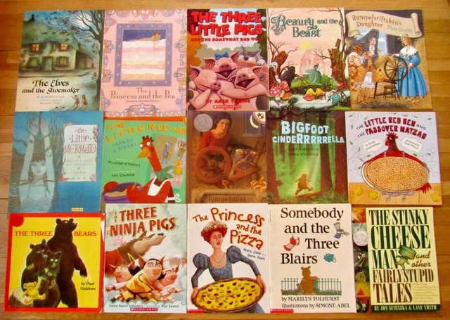 LOT 26 FAIRY TALES Traditional, Fractured & Multicultural Picture Books ...