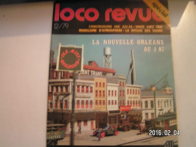 **C LOCO REVUE n°411 Une 222 TA en HO / La 61004 Jouef / Kit Keyser EUR ...