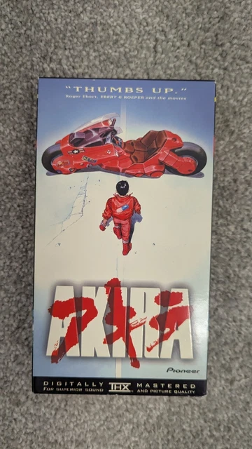 AKIRA VHS 2001 Pioneer THX Remastered Rare Pioneer Anime 71631 £67.81 ...