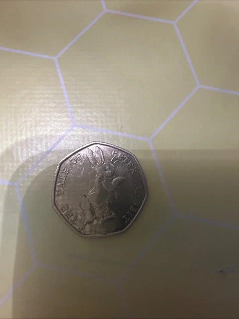 RARE TALE OF Peter Rabbit 50p Coin from the Beatrix Potter 2017 £47.52 ...