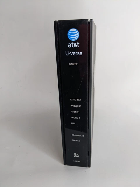 ROUTER DE MÓDEM inalámbrico AT&T U-verse Pace 5031NV DSL puerta de ...