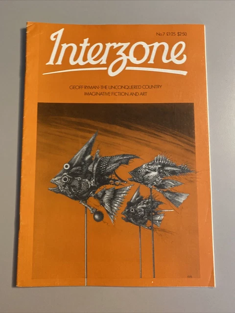 INTERZONE SCIENCE FICTION and Fantasy Magazine Sci-Fi Vol. 1 Issue 7 £6.00 - PicClick UK